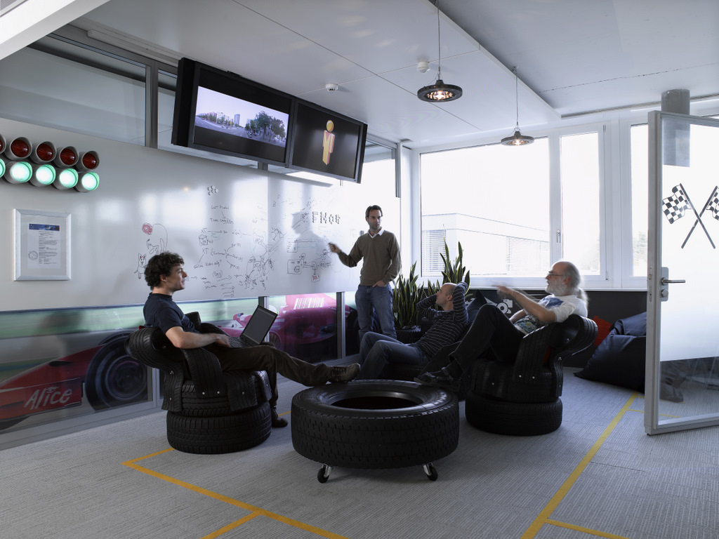 Four Things That Make Google's Offices So Googly | Office Snapshots