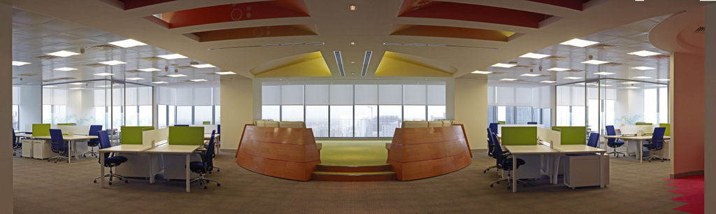 Zain's Colorful Bahrain Headquarters Offices | Office Snapshots
