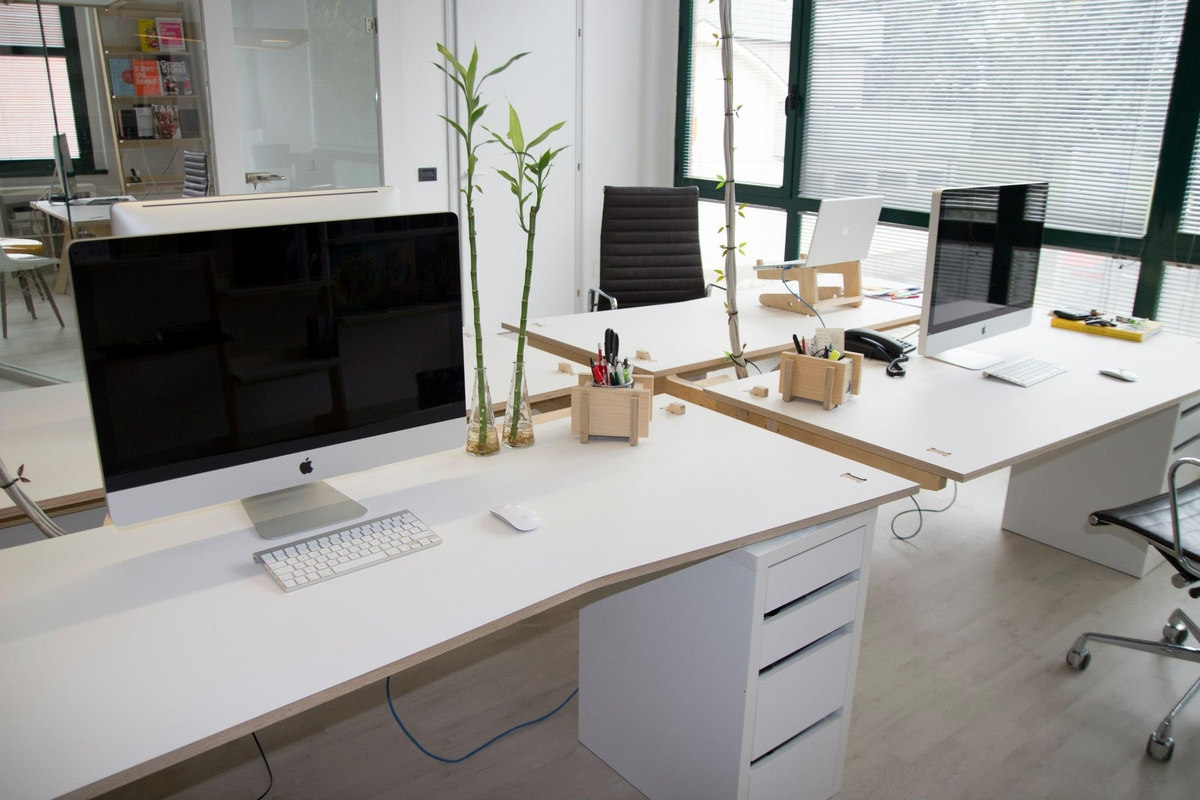 Check Out Twintip's Office - Complete With Open Source Furniture ...