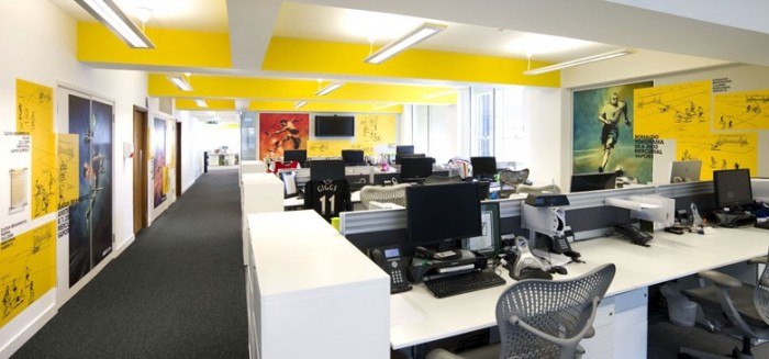 Inside Nike's London Offices - Office Snapshots