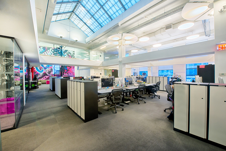 Inside Spotify's Colorful and Open NYC Offices | Office Snapshots