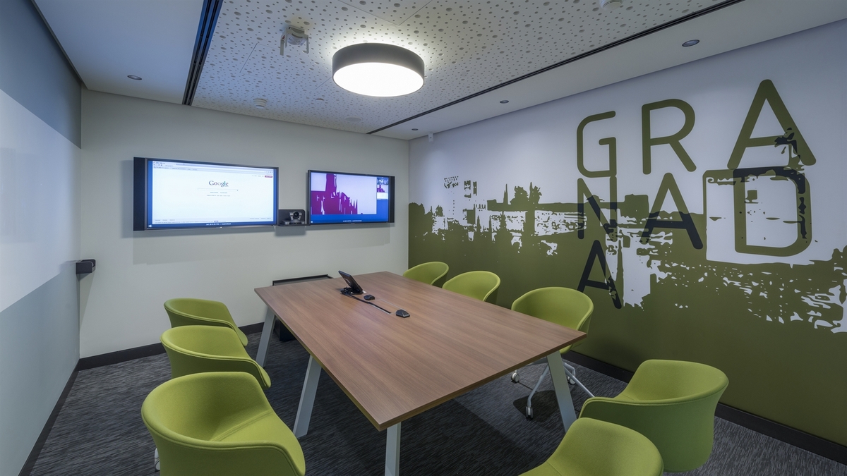 Inside The New Google Madrid Office | Office Snapshots