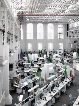 9 Inspirational Open Office Workspaces | Office Snapshots