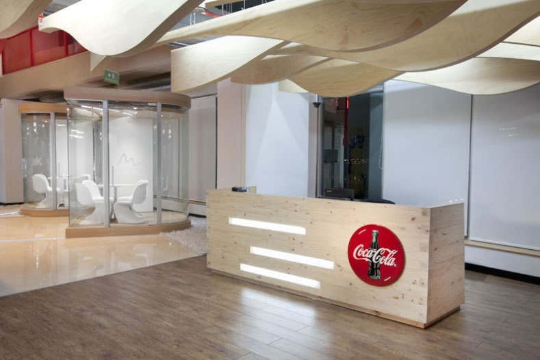 Inside Coca-Cola's Branded and Open Colombia Offices | Office Snapshots
