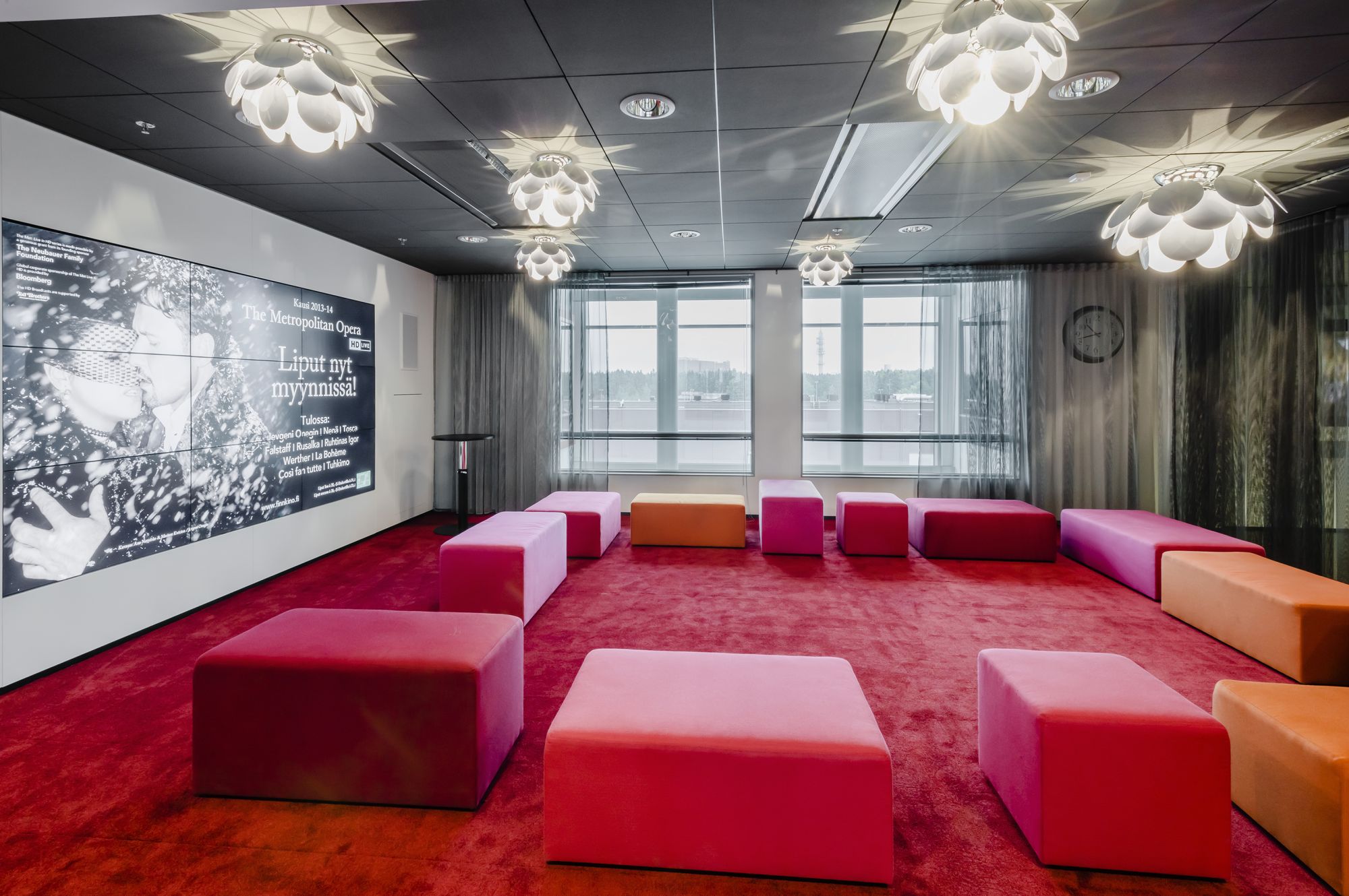 Finnkino's Movie Theater-styled Offices - Office Snapshots
