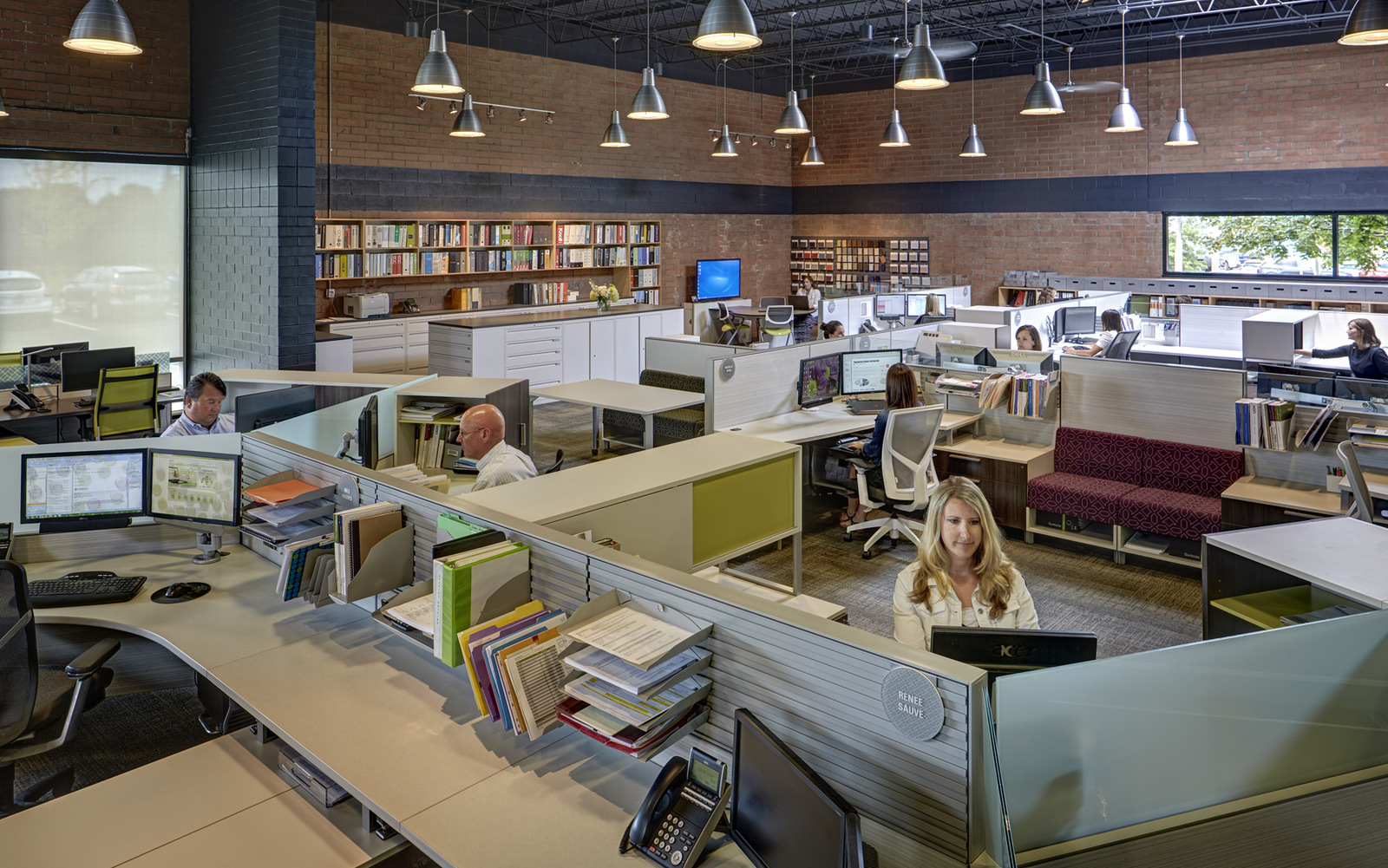 Interior Environments - Novi Office and Showroom | Office Snapshots