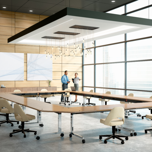 Knoll Pixel Tables | Office Snapshots