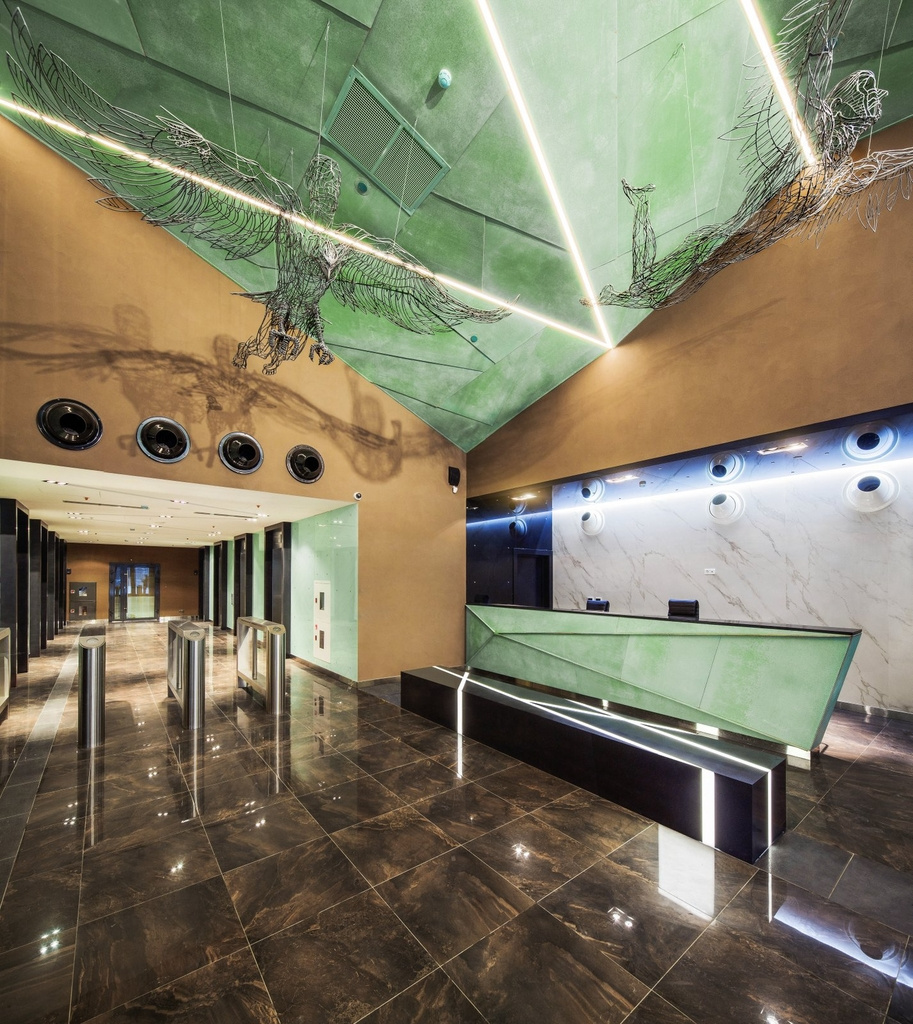 Savelovsky City Business Center - Moscow Reception and Lobby | Office ...