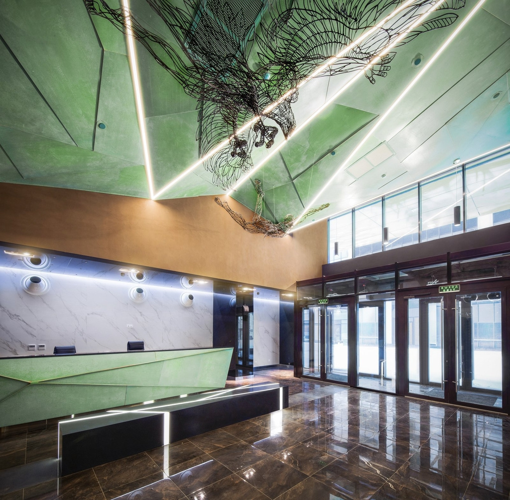 Savelovsky City Business Center - Moscow Reception and Lobby | Office ...