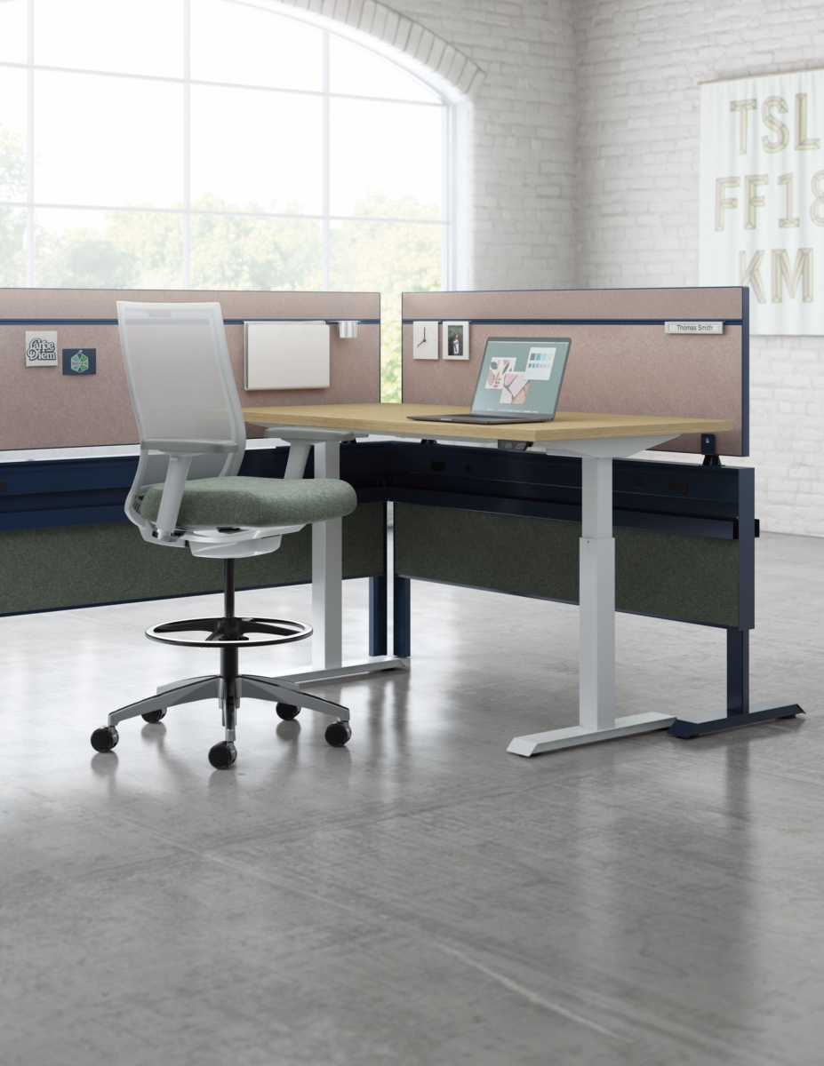 Kimball Xsede Height Adjustable Tables | Office Snapshots