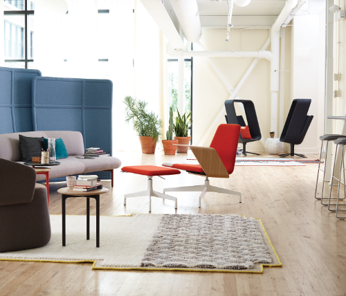 Haworth Harbor Work Lounge | Office Snapshots