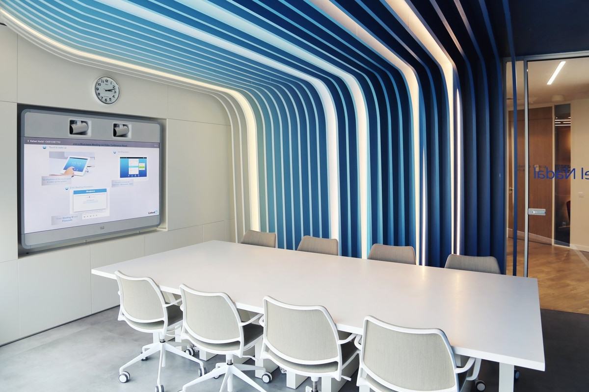 Exploring Office Design Photos with Digital Displays, Video ...