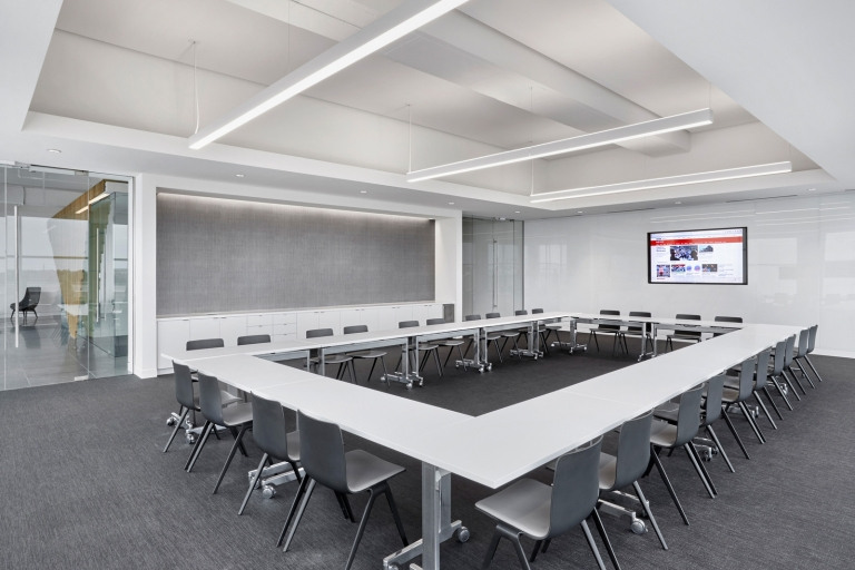 One Legacy West's Communal Space and Lobby - Dallas | Office Snapshots