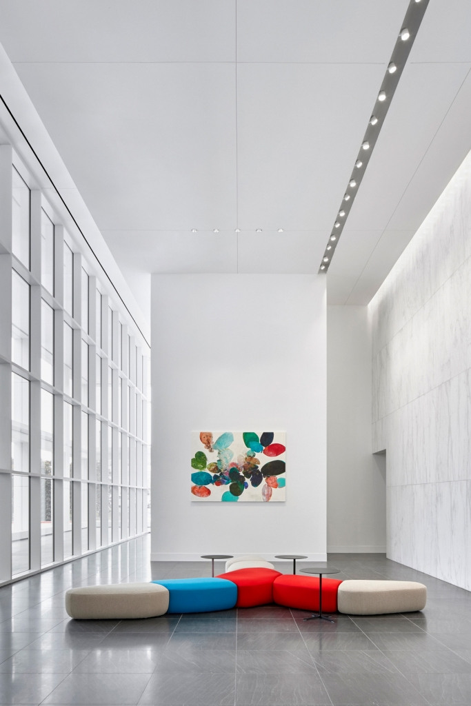 One Legacy West's Communal Space and Lobby - Dallas | Office Snapshots