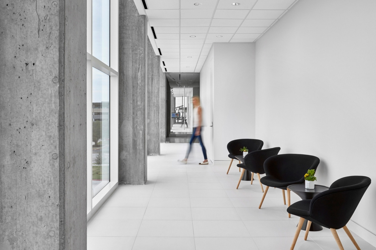 One Legacy West's Communal Space and Lobby - Dallas | Office Snapshots