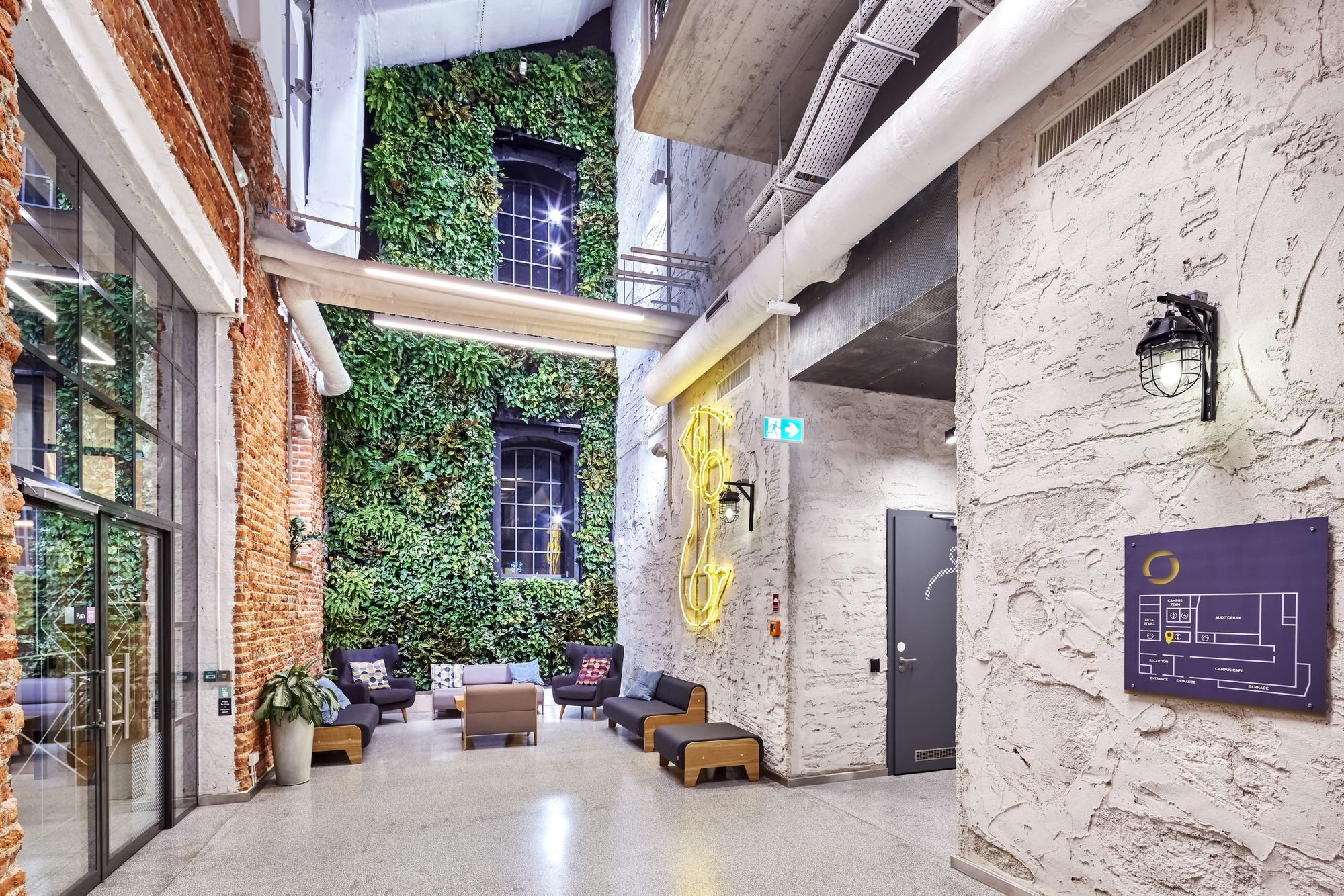 Campus Warsaw Coworking Offices - A Google Space | Office Snapshots