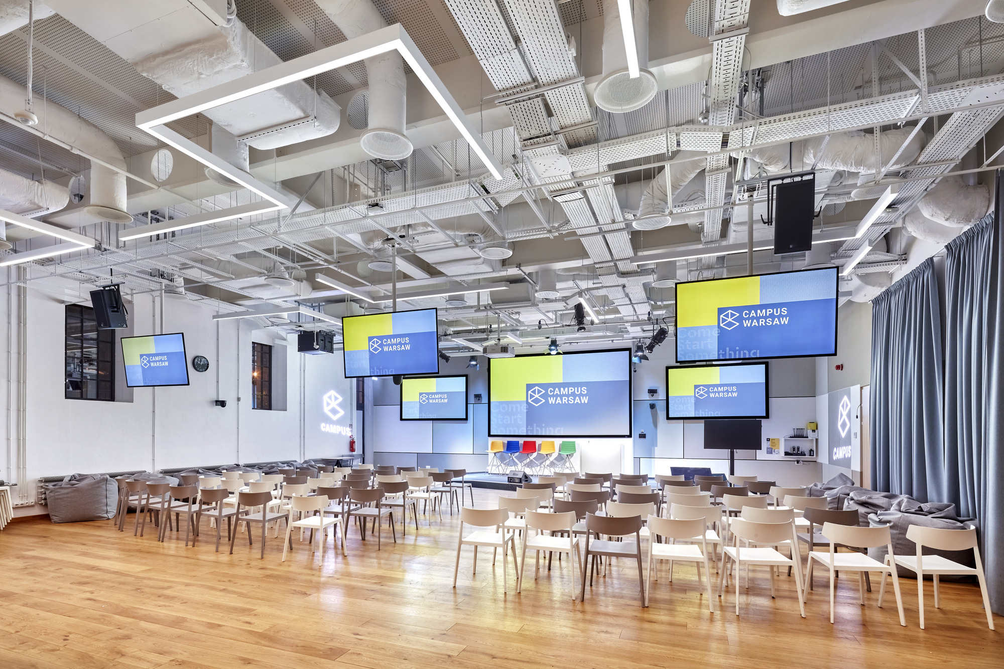 Campus Warsaw Coworking Offices - A Google Space | Office Snapshots