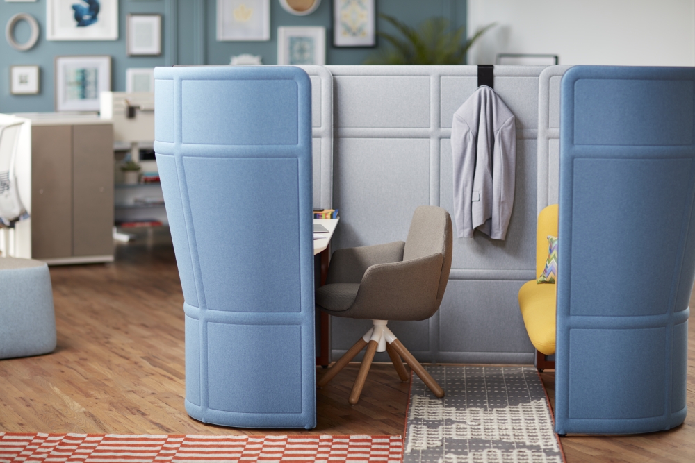 Haworth Openest Booths | Office Snapshots