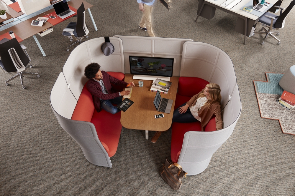 Haworth Openest Booths | Office Snapshots