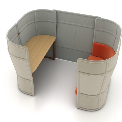 Haworth Openest Booths | Office Snapshots