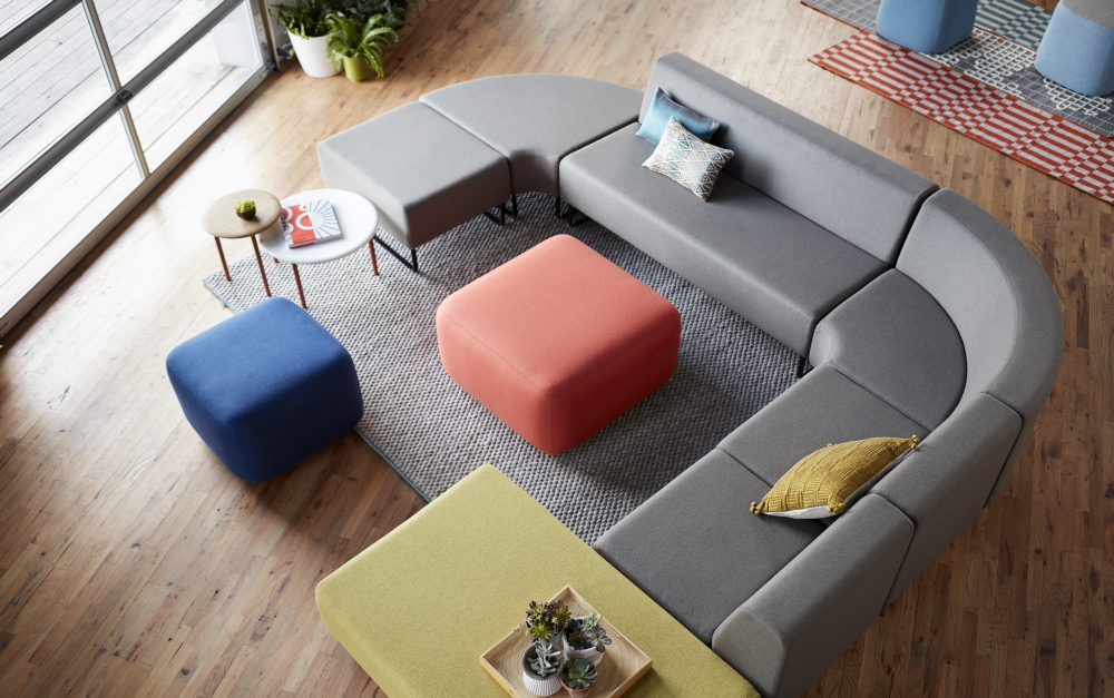 Haworth Riverbend Lounge | Office Snapshots