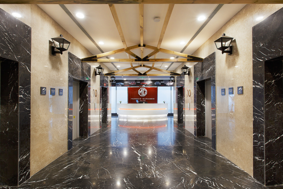 MG Motor Offices - Gurugram | Office Snapshots