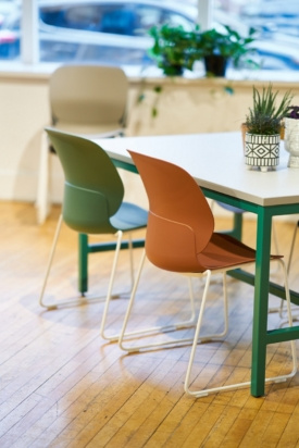 Haworth Maari Sled | Office Snapshots