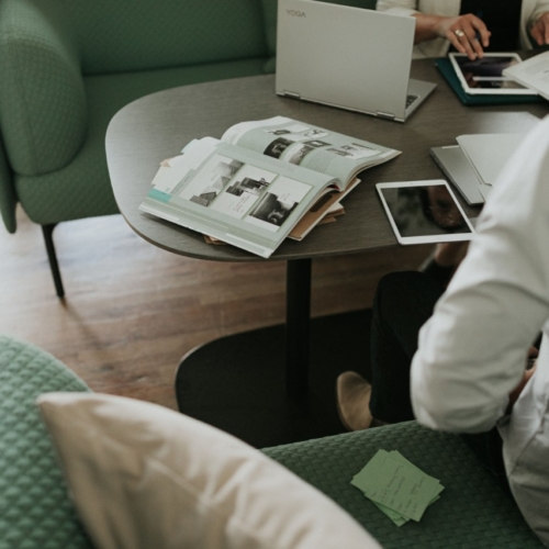 Haworth Pip Collaborative Table | Office Snapshots