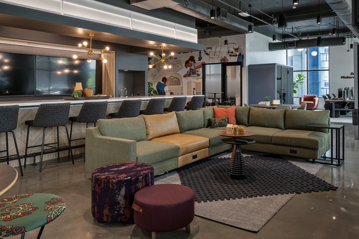 National Collette Lounge | Office Snapshots