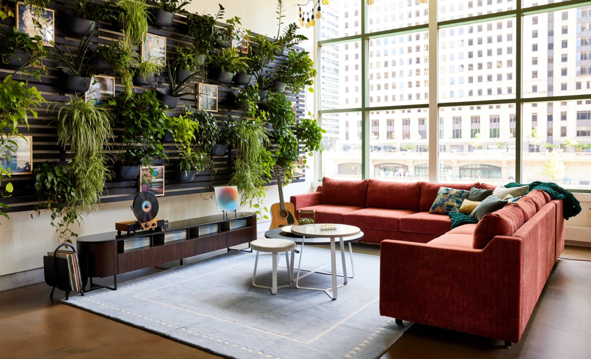 National Collette Lounge | Office Snapshots