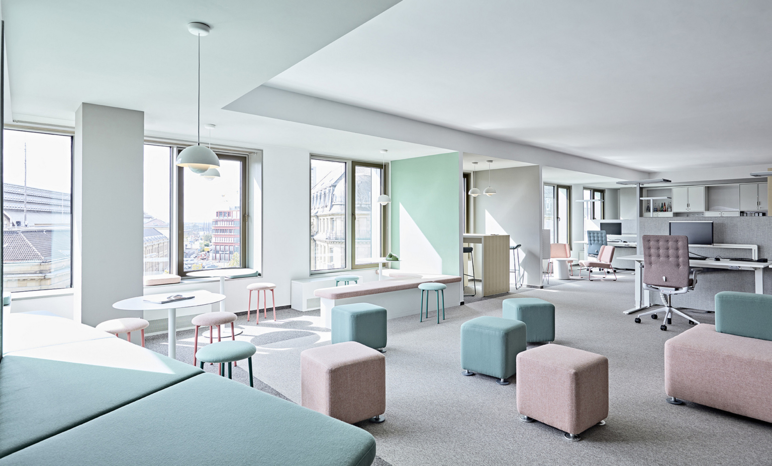 Danone Headquarters - Frankfurt | Office Snapshots