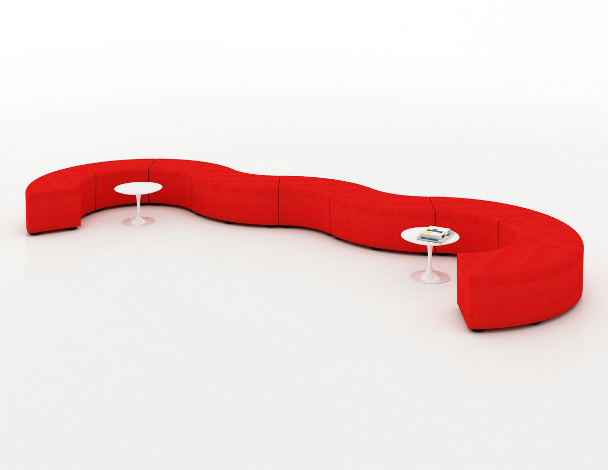 Knoll k. lounge Modular Benches | Office Snapshots