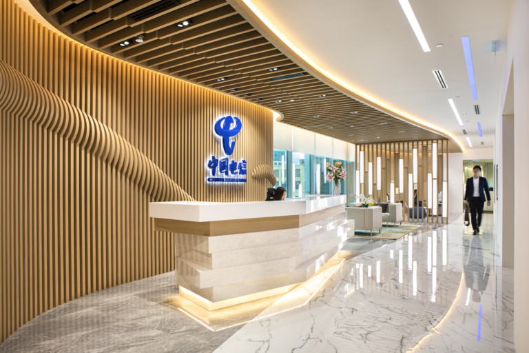 China Telecom Offices – Singapore – INDesign Marketing Services