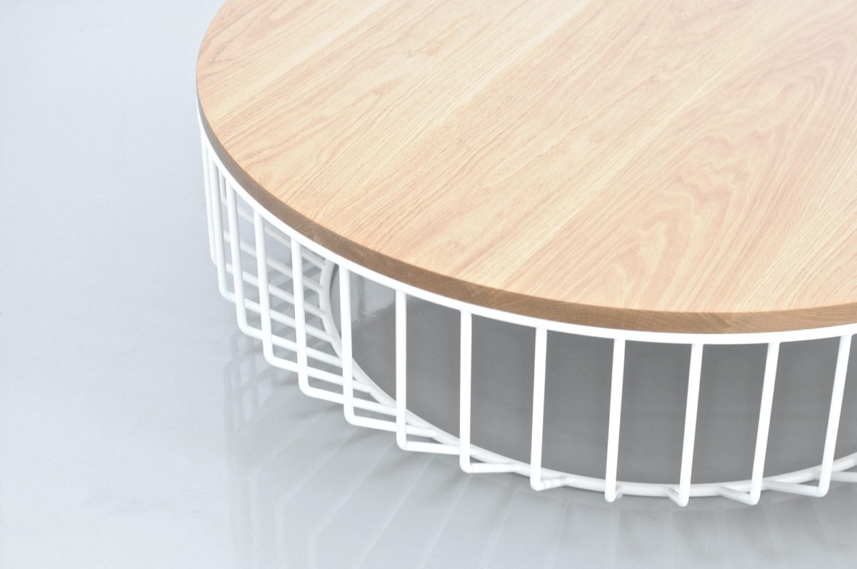 Phase Design Wired Coffee Table & Ottoman | Office Snapshots