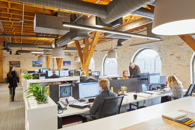 Number TEN Architectural Group Offices - Winnipeg | Office Snapshots