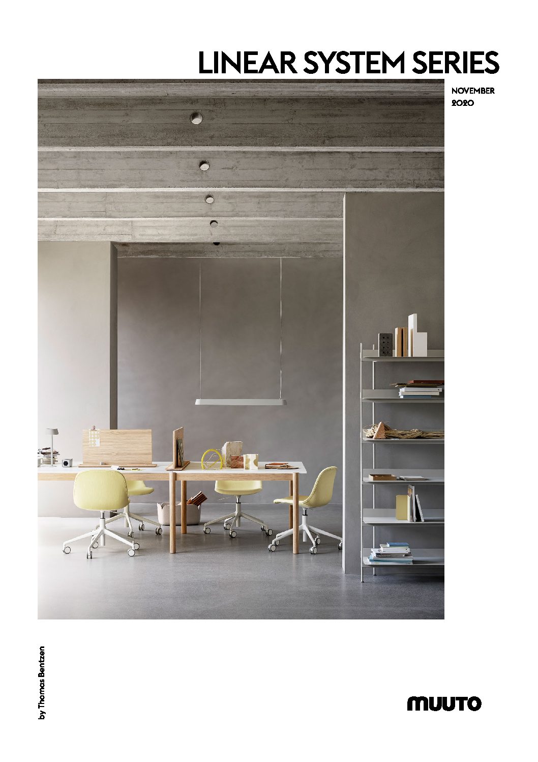 MUUTO releases Linear System Series + Linear Lamp Series | Office Snapshots