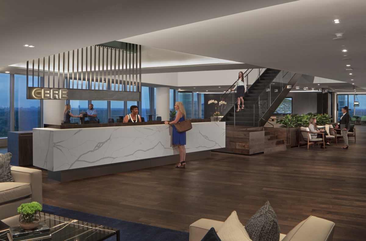 CBRE Offices – Atlanta – INDesign Marketing Services