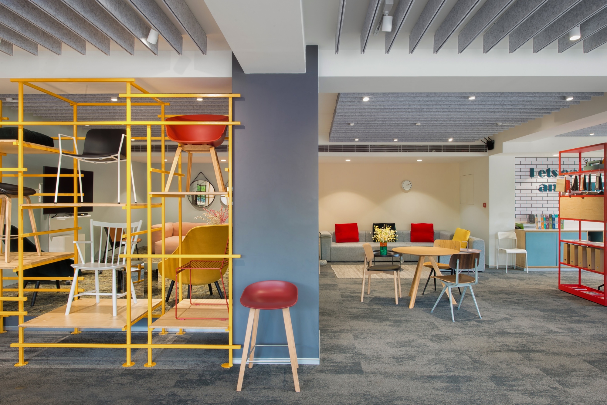 Richi Interiors HAY Experience Center - Hyderabad | Office Snapshots