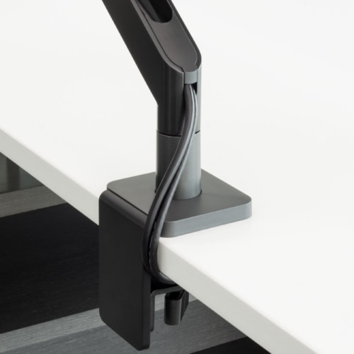 Teknion Swerv Monitor Arm | Office Snapshots