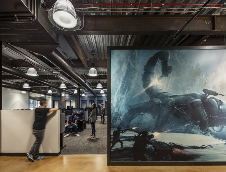 Confidential Video Gaming Studio Offices - Tustin | Office Snapshots