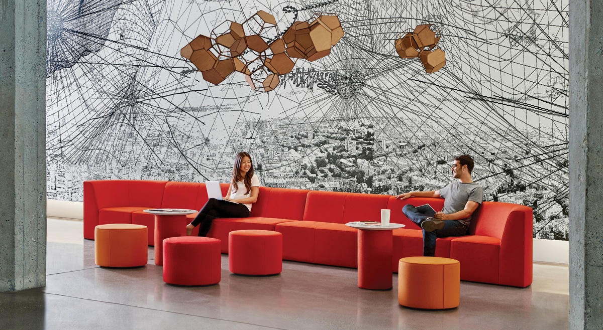 Bernhardt Design Neighborhood Lounge & Sofa | Office Snapshots