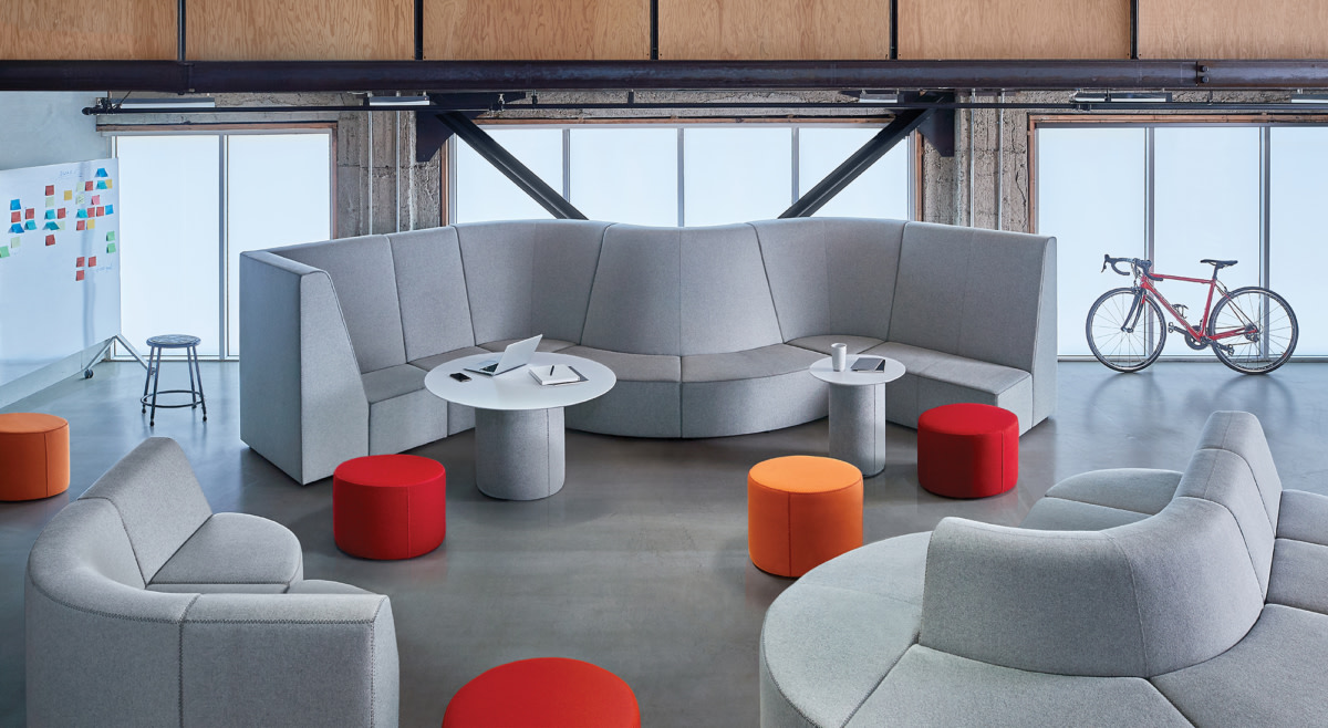 Bernhardt Design Neighborhood Lounge & Sofa | Office Snapshots