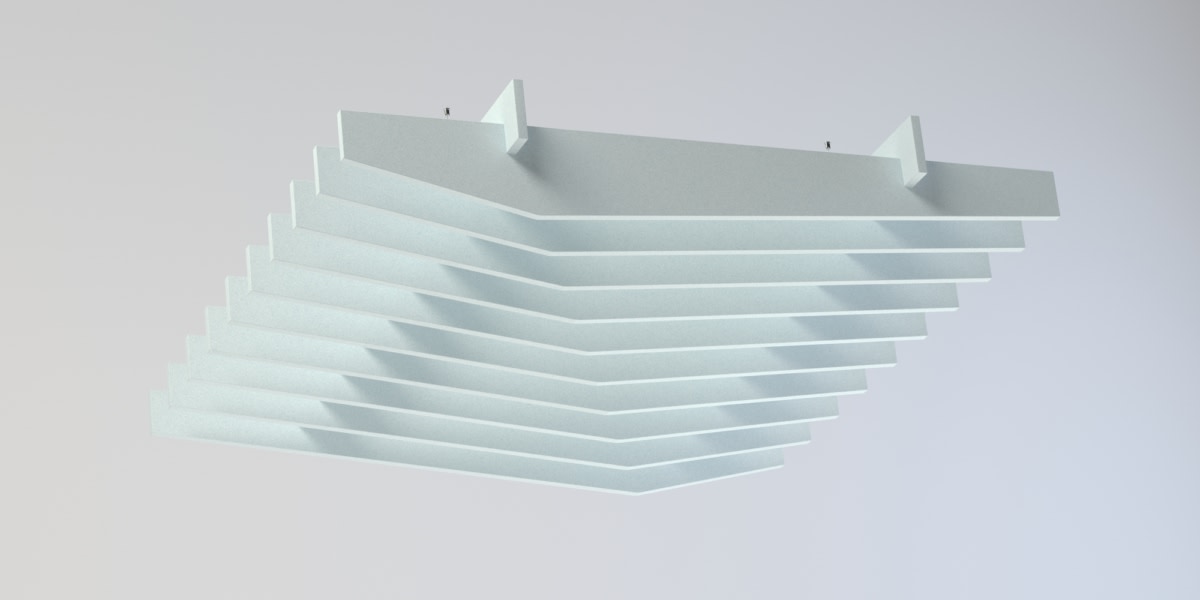 Impact Acoustic Ceiling Baffle EDGE | Office Snapshots