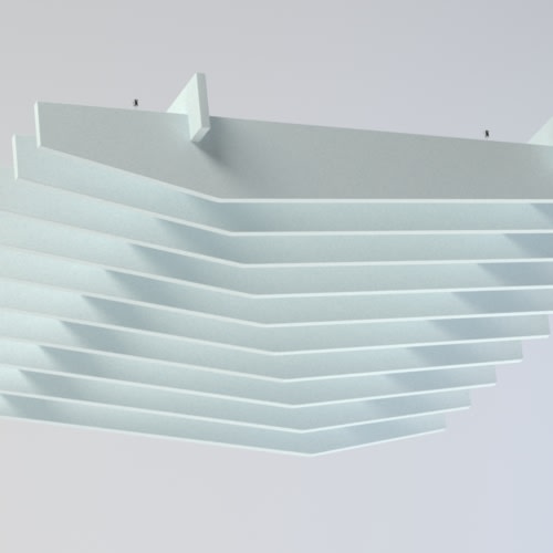 Impact Acoustic Ceiling Baffle EDGE | Office Snapshots
