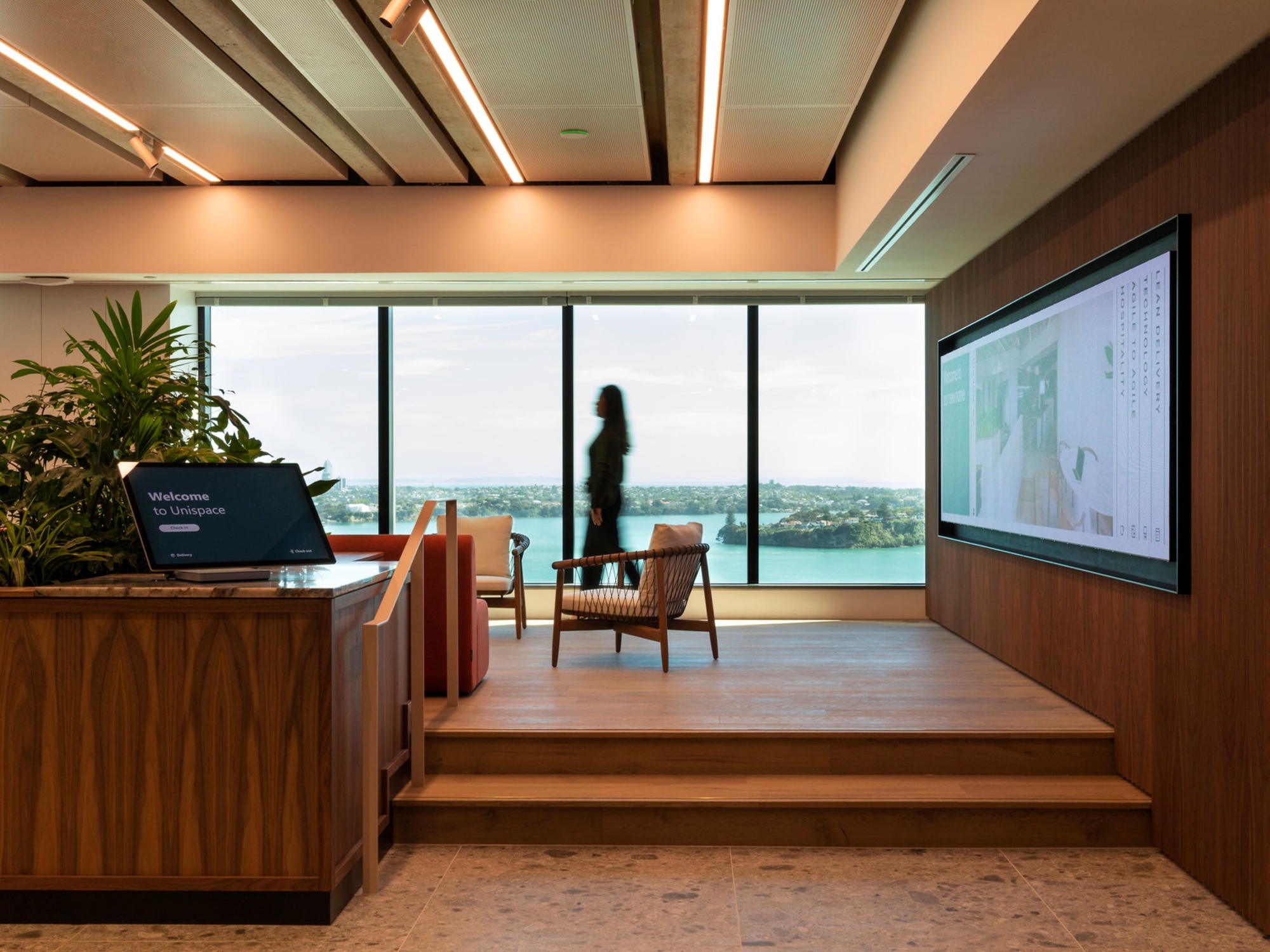 Unispace Offices – Auckland – INDesign Marketing Services