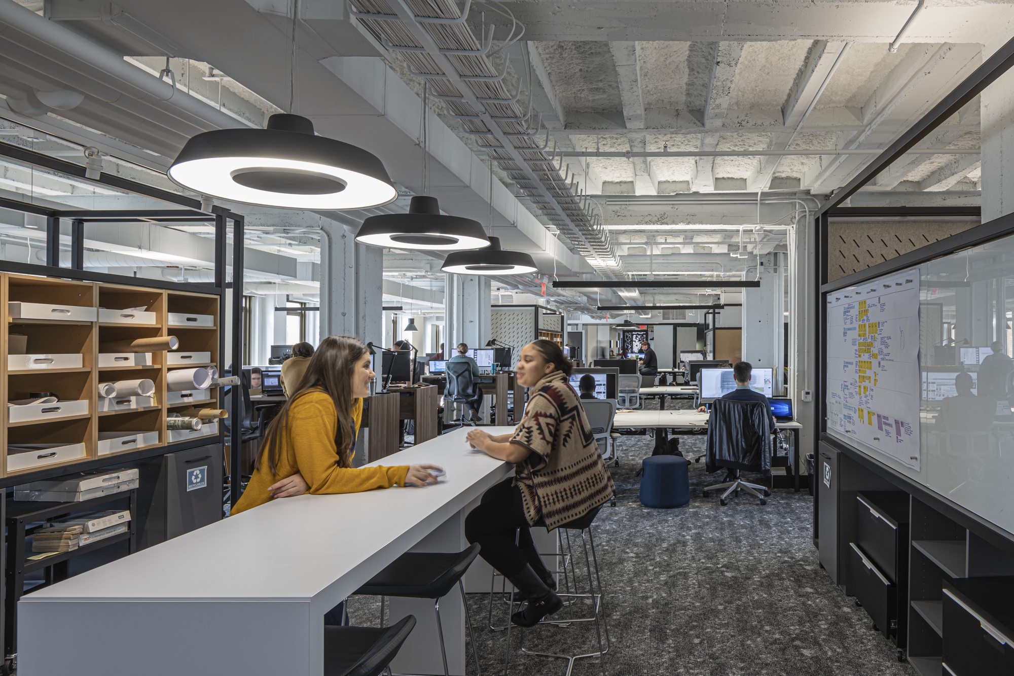 SmithGroup Offices – Detroit – INDesign Marketing Services