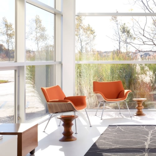 Herman Miller Eames Walnut Stool | Office Snapshots