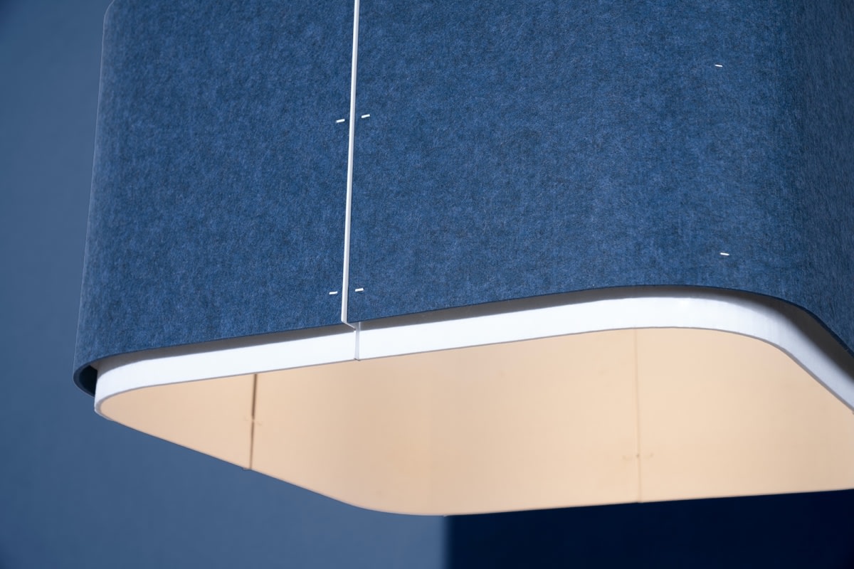 LightArt Acoustic Cube Shade | Office Snapshots