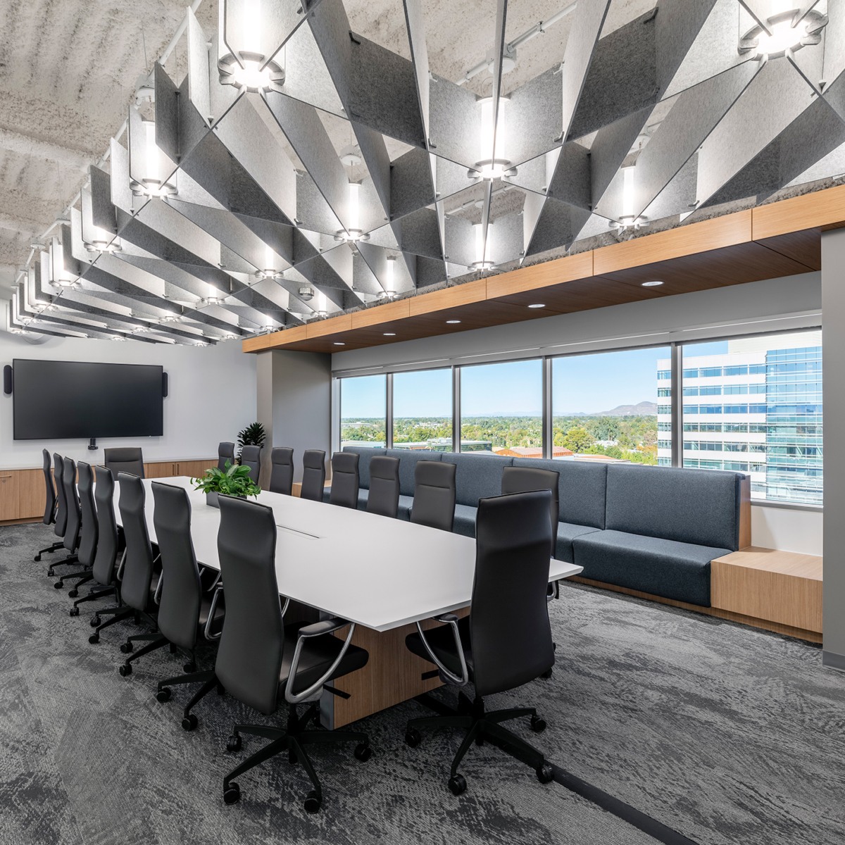 LightArt Acoustic Trellis | Office Snapshots