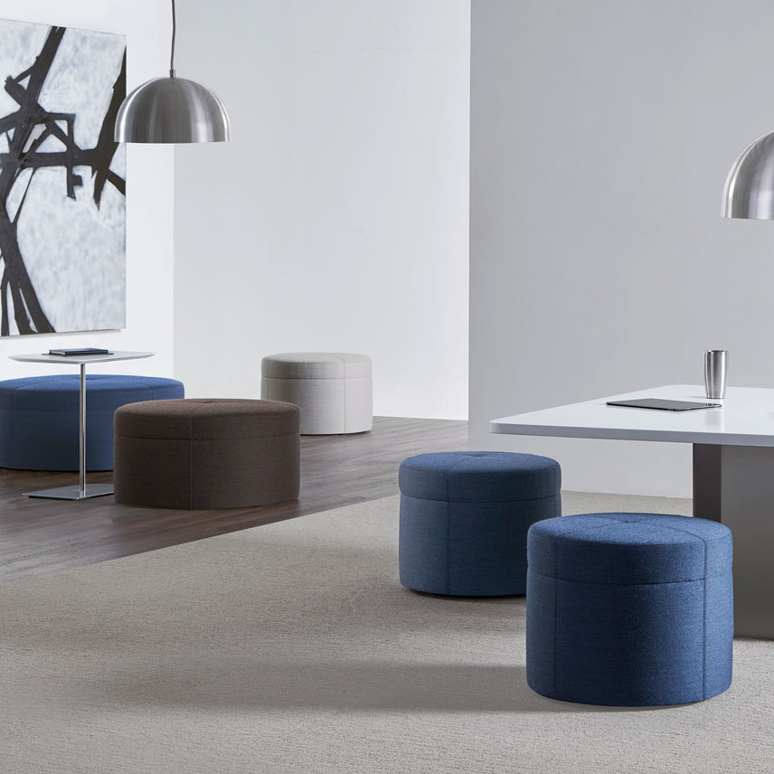Bernhardt Design Elevation Bench & Ottoman | Office Snapshots